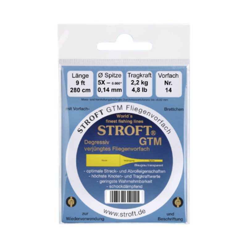 Stroft GTM 9′ Tapered Leaders – REEL Fly Fishing