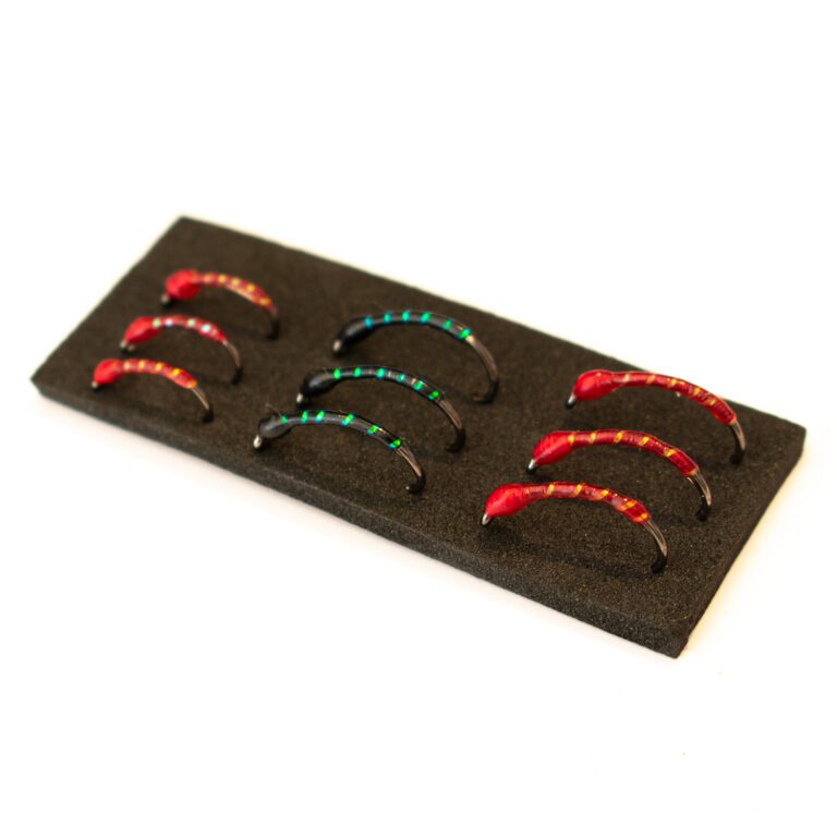Big Time Buzzer Bloodworm Fly Packs – REEL Fly Fishing